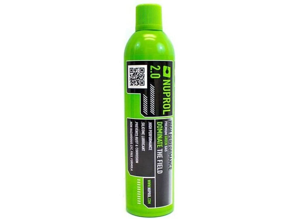 Nuprol 2.0 Premium Green Airsoft Gun Gas 300g | Toy & Model