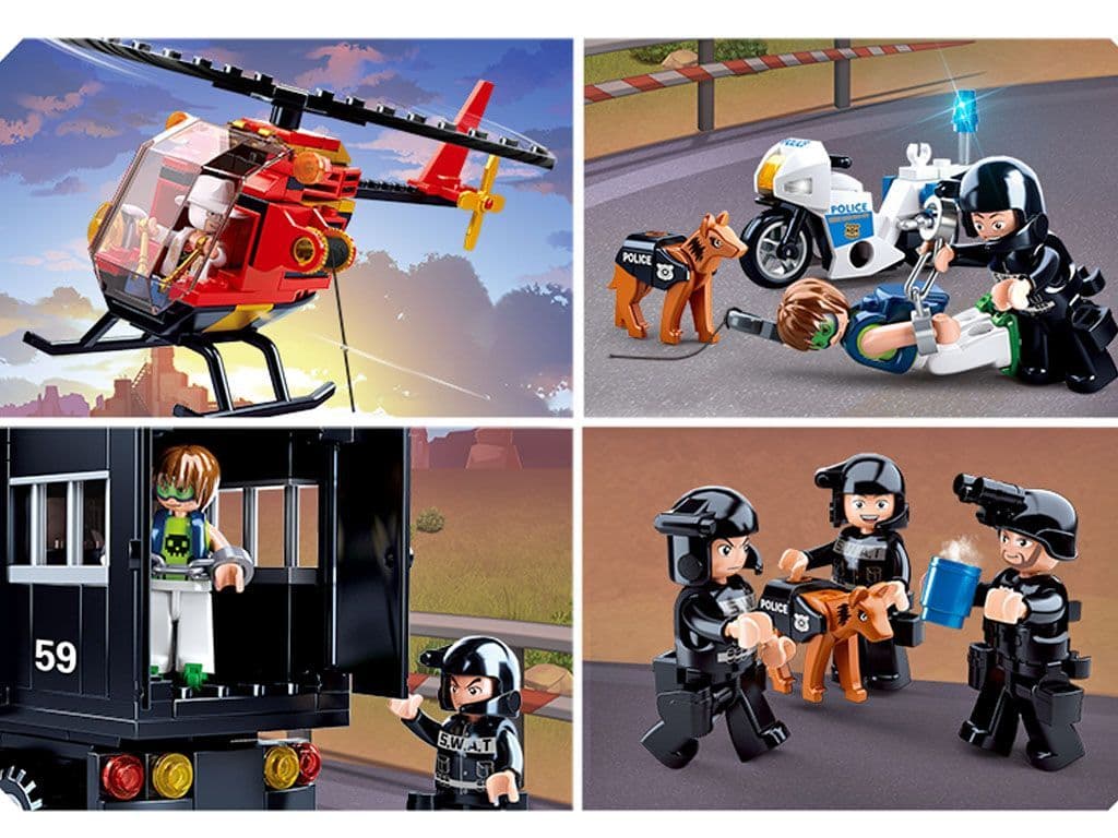 Police Mobile Command B0659 | Construction & Building Toys | TOY & MODEL