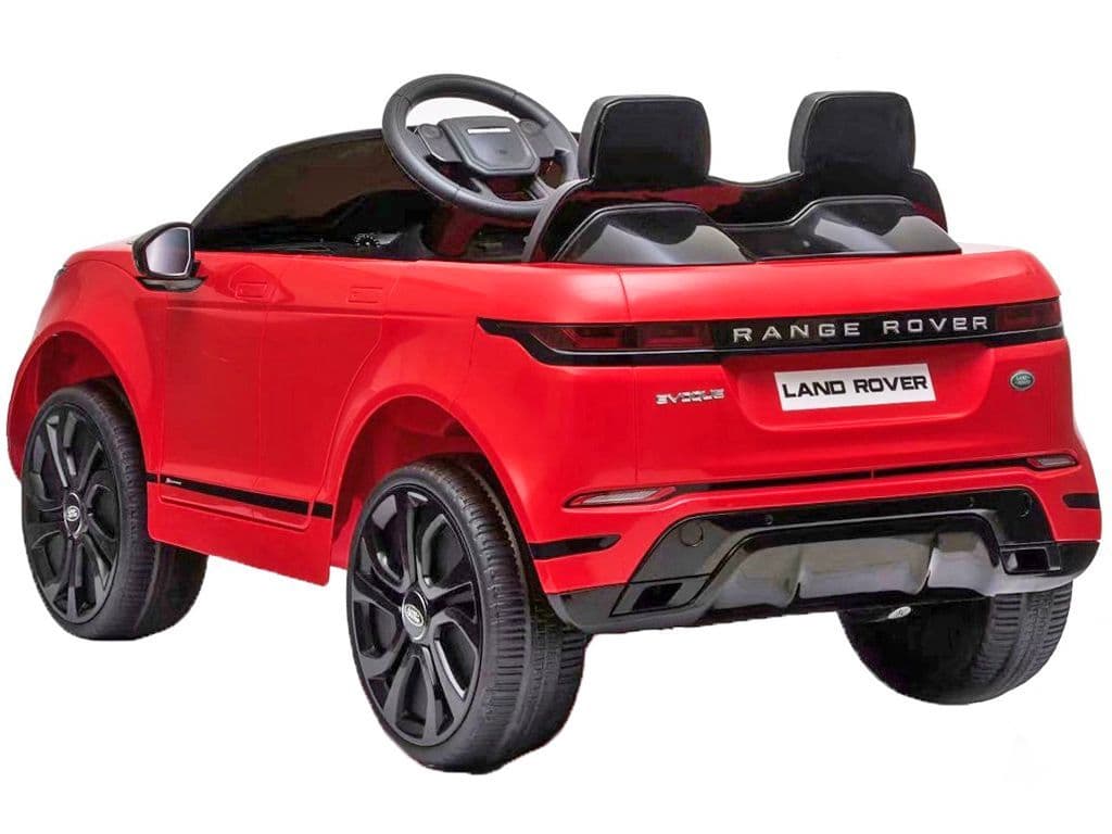 Range Rover Evoque Red | Kids Sit On & Ride In Toy Car 12v Electric ...