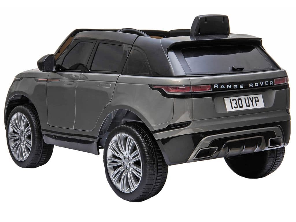 Range Rover Velar Grey | Kids Sit On & Ride In Toy Car 12v Electric ...