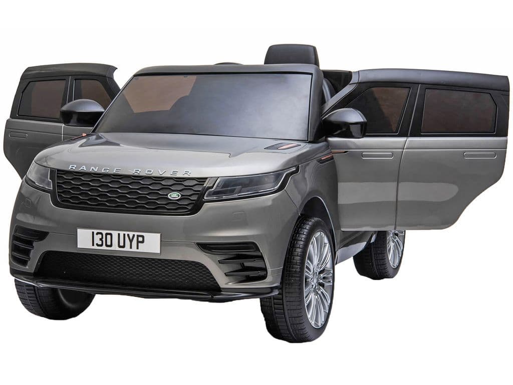 Range Rover Velar Grey | Kids Sit On & Ride In Toy Car 12v Electric ...