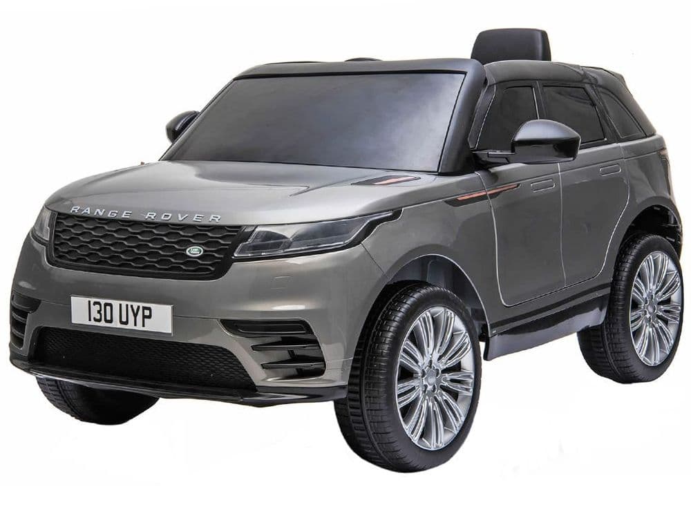 Range Rover Velar Grey | Kids Sit On & Ride In Toy Car 12v Electric ...