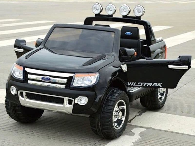 Ford Ranger SUV Official Toy Jeep BLACK | 12v battery powered kids sit ...