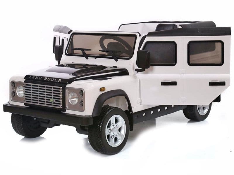 TOYANDMODELSTORE: Land Rover defender ride on car for kids 12v electric ...