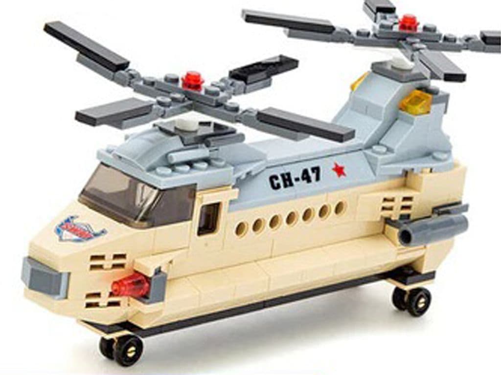 SWAT CH-47 Chinook Helicopter 29005 | Construction & Building Toys ...
