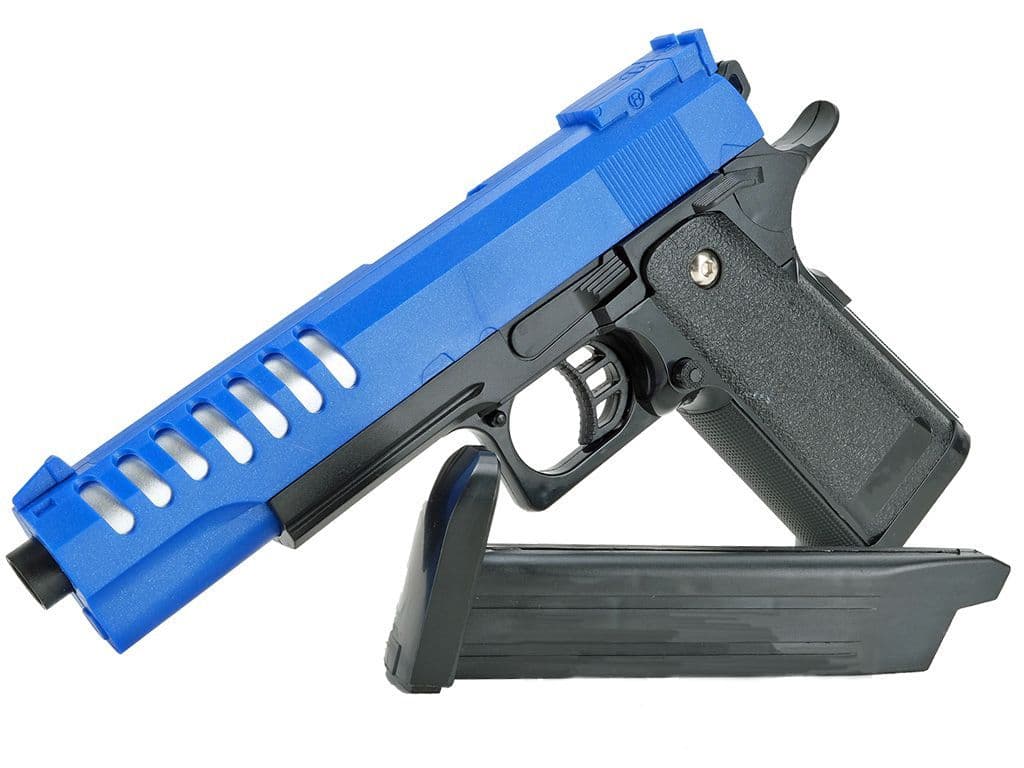 V302 BB Gun Spring Airsoft Pistol Black 2 Tone | Toy & Model