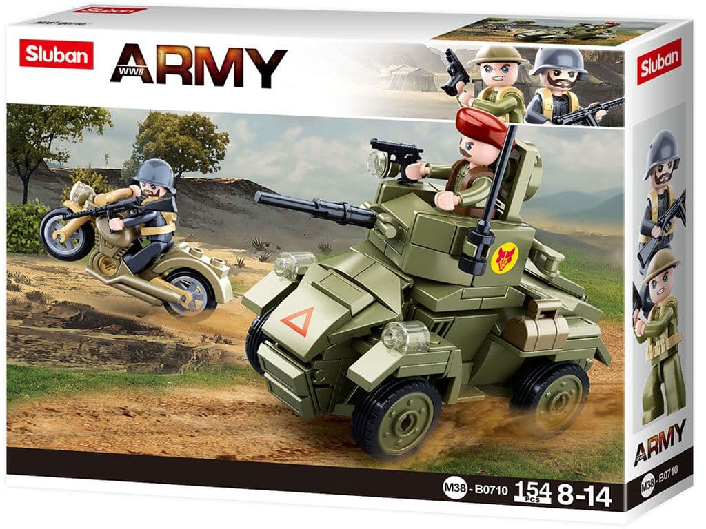 WW2 Humber Armoured Car B0710 | construction & building toys | Toy&Model