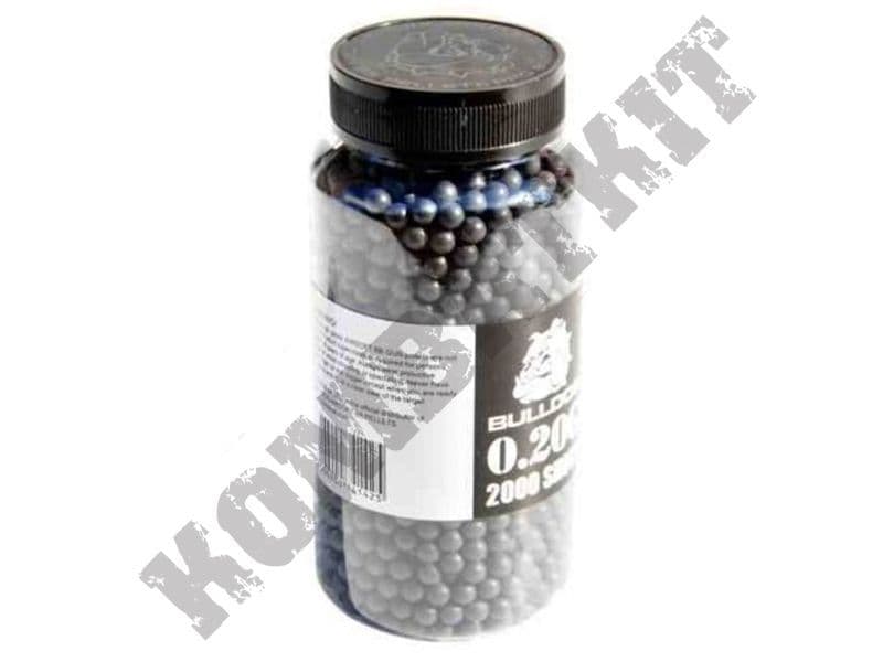 BB Gun Pellets Black 2000 x 20g | Bulldog Airsoft 6mm Skirmish Grade ...