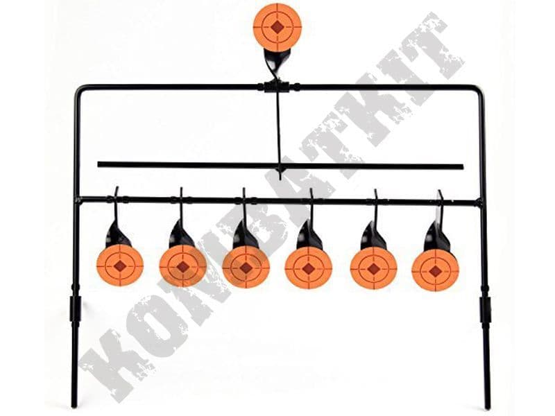 7 Metal Auto Resetting Set Air BB Gun Target | Kombatkit