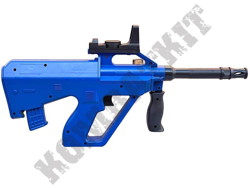 8911A BB Gun | AUG Replica Spring Airsoft Rifle Blue 2 Tone | Kombatkit