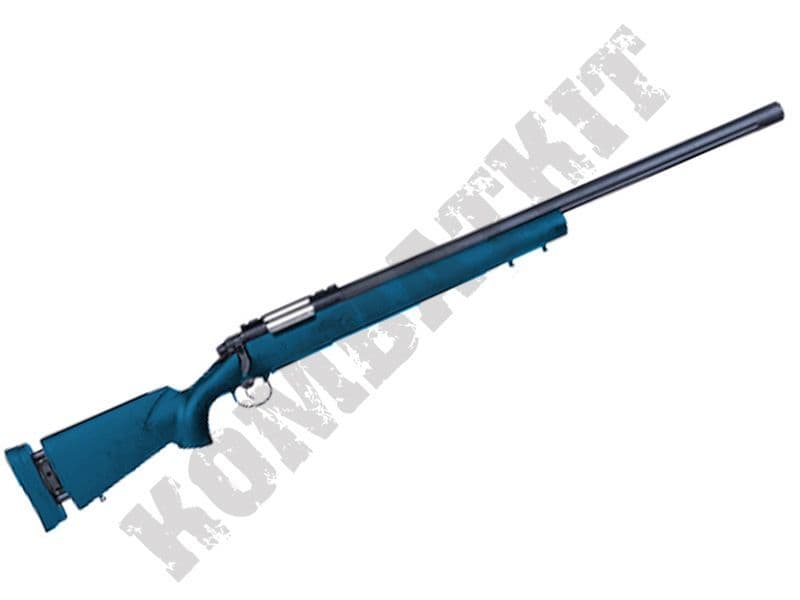 M24 BB Gun | SOCOM Sniper Rifle Replica Spring Airsoft 2 Tone Blue | KOMBATKIT SHOP