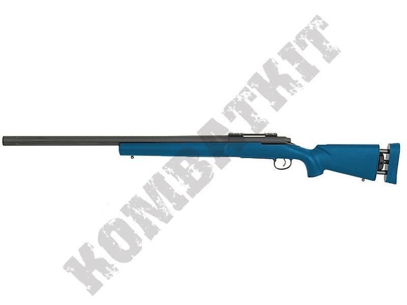 M24 BB Gun | SOCOM Sniper Rifle Replica Spring Airsoft 2 Tone Blue | KOMBATKIT SHOP