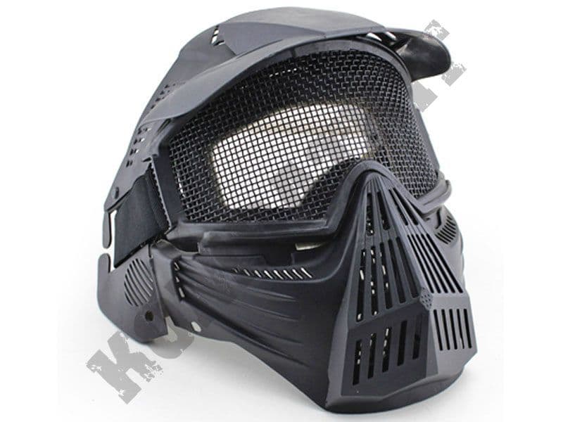 KOMBATKIT: airsoft mask full face safety protection metal mesh eye ...