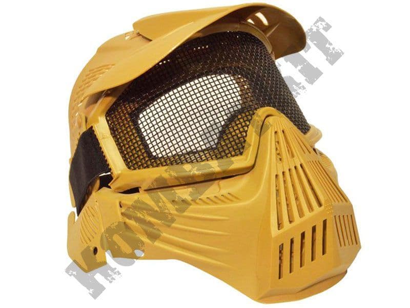 KOMBATKIT: airsoft mask full face safety protection metal mesh eye ...