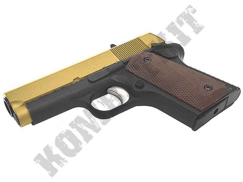 R45 Airsoft Pistol | Detonics 45 Cal 1911 Replica Gas Blowback BB Gun ...