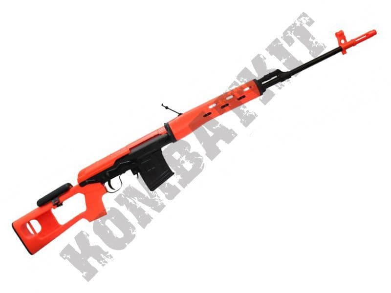 Bison 701 BB Gun | SVD Dragunov Russian Sniper Rifle | Two Tone Airsoft ...