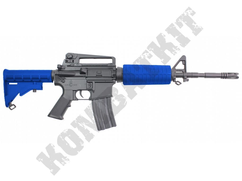 DB061A M4A1 Long Electric Airsoft Rifle Black 2 tone | Kombatkit