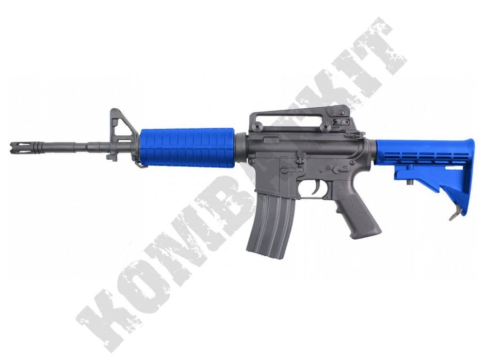 DB061A M4A1 Long Electric Airsoft Rifle Black 2 tone | Kombatkit