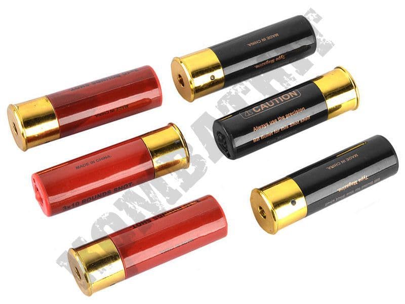 M56 BB Gun Shotgun Shells 6 Pack | Double Eagle Airsoft Spares Parts ...