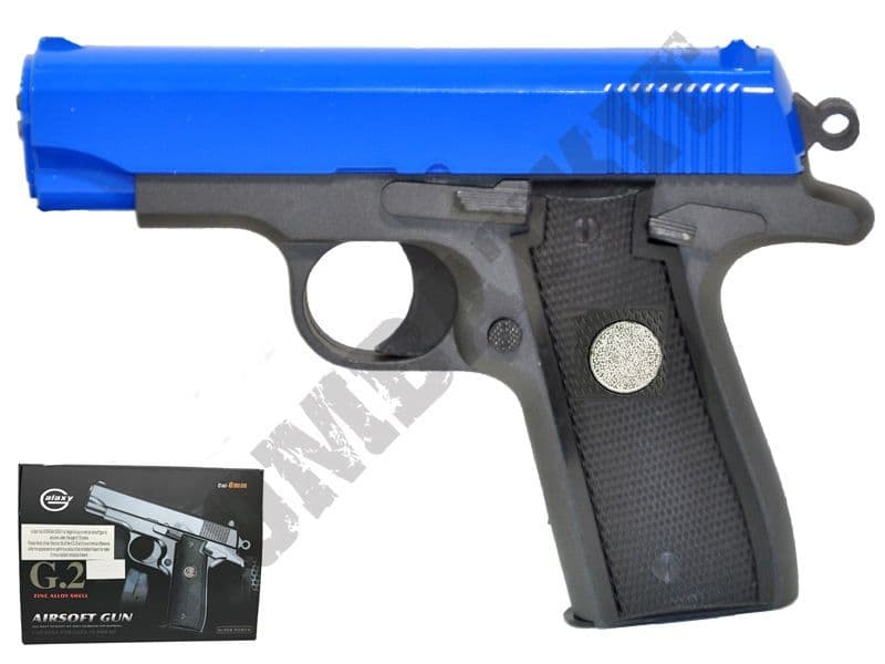 G2 BB Gun 1911 Spring Airsoft Pistol Black Two Tone | Kombatkit
