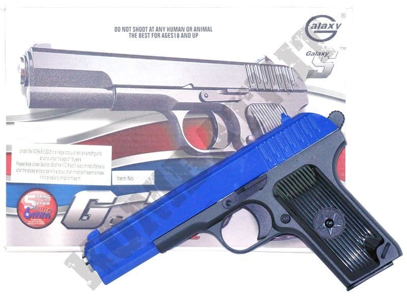 G33 BB Gun TT33 Spring Airsoft Pistol Black 2 Tone | Kombatkit