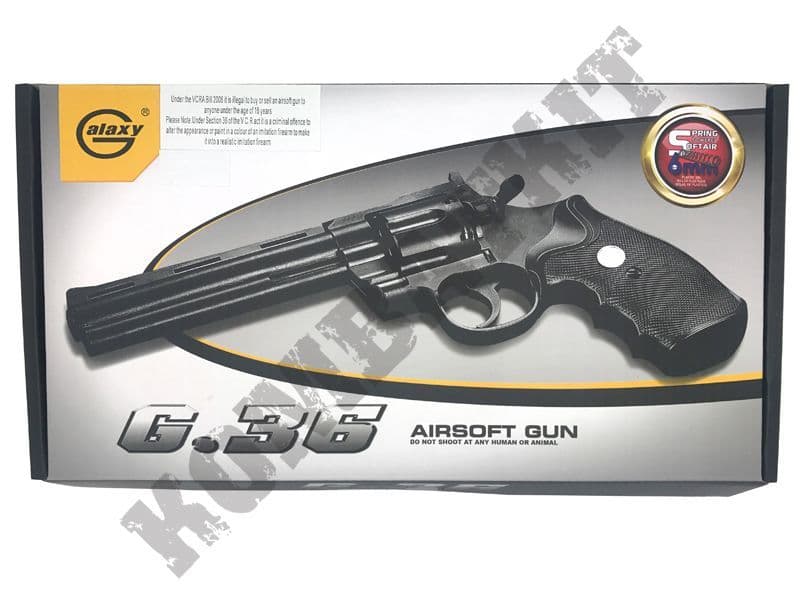 G36 BB Gun | Magnum 357 Replica Spring Airsoft Revolver 2 Tone Colours ...