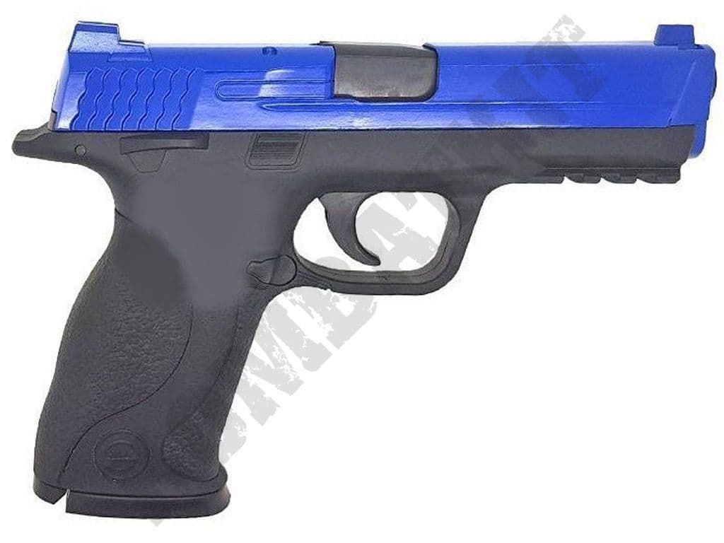 G51 BB Gun M&P Spring Airsoft Pistol Black 2 Tone | Kombatkit