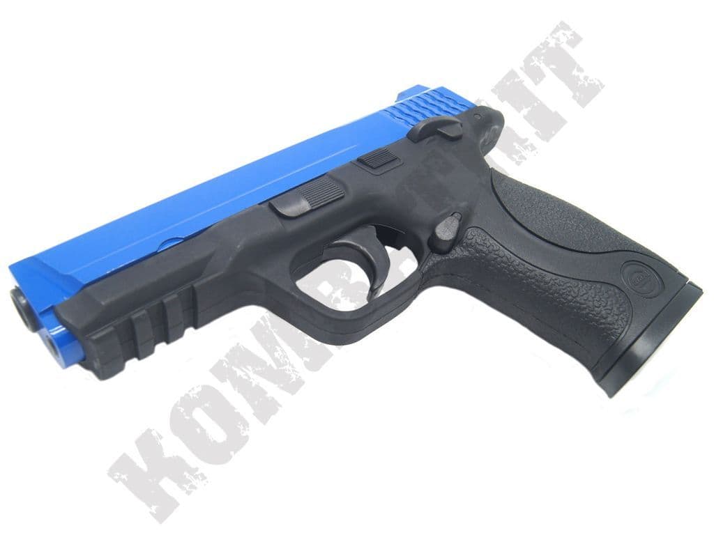 G51 BB Gun M&P Spring Airsoft Pistol Black 2 Tone | Kombatkit