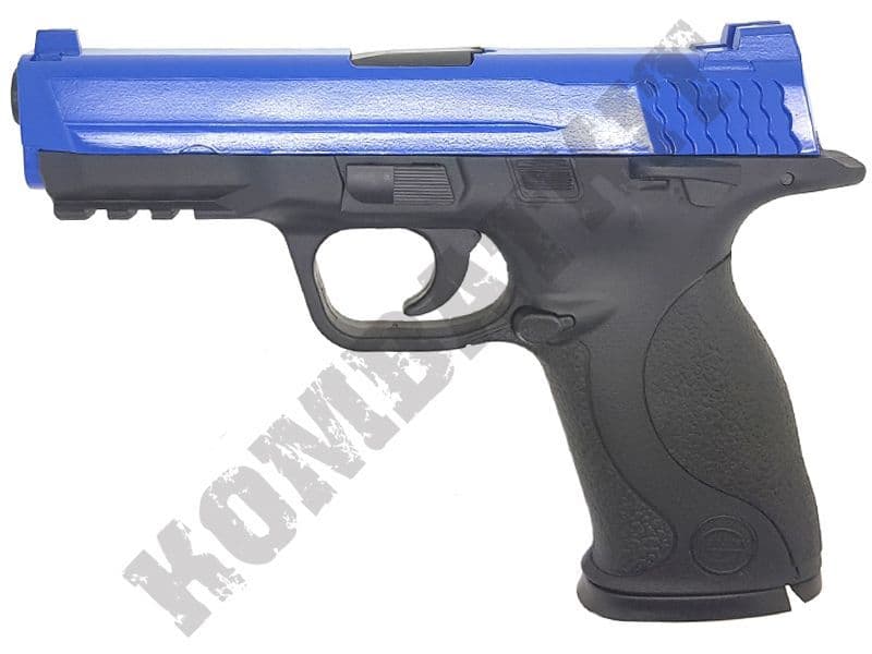 G51 BB Gun M&P Spring Airsoft Pistol Black 2 Tone | Kombatkit