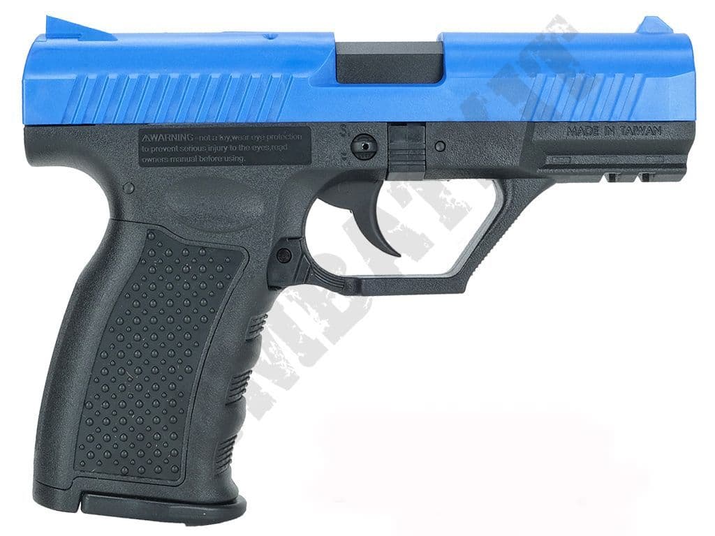 HA128 airsoft pistol PPQ spring BB gun black 2 tone | Kombatkit