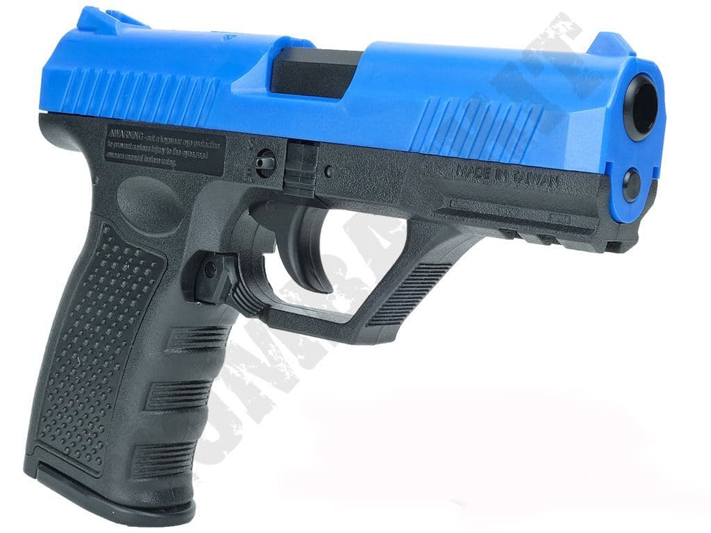 HA128 airsoft pistol PPQ spring BB gun black 2 tone | Kombatkit