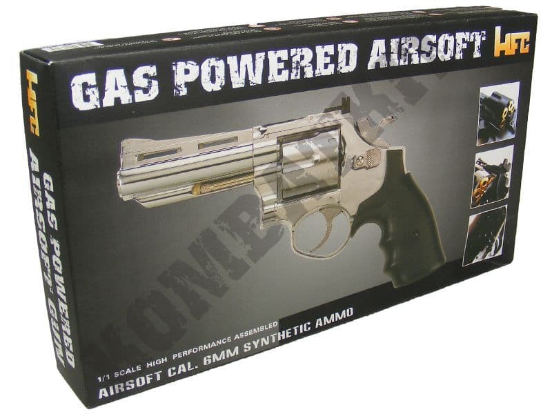 HG132 Python Gas Airsoft Revolver Orange 2 Tone | Kombatkit