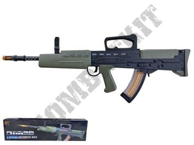 MP5 SMG B/o Sound & Lights Toy Gun AK3388B | Kombatkit