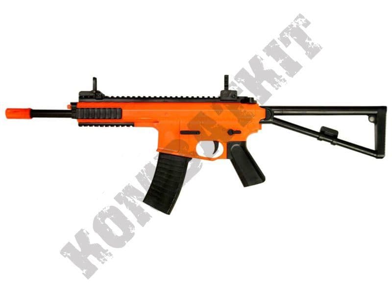 M307 BB Gun | PDW Replica Airsoft Rifle | Two Tone Orange | KOMBATKIT SHOP