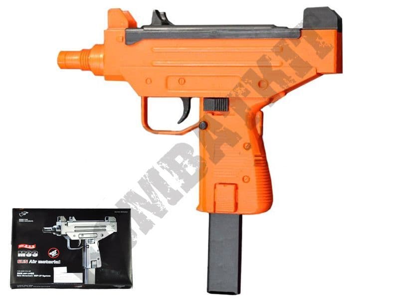 M33 BB gun | Mac 10 Replica | two tone orange cheap airsoft guns UK ...