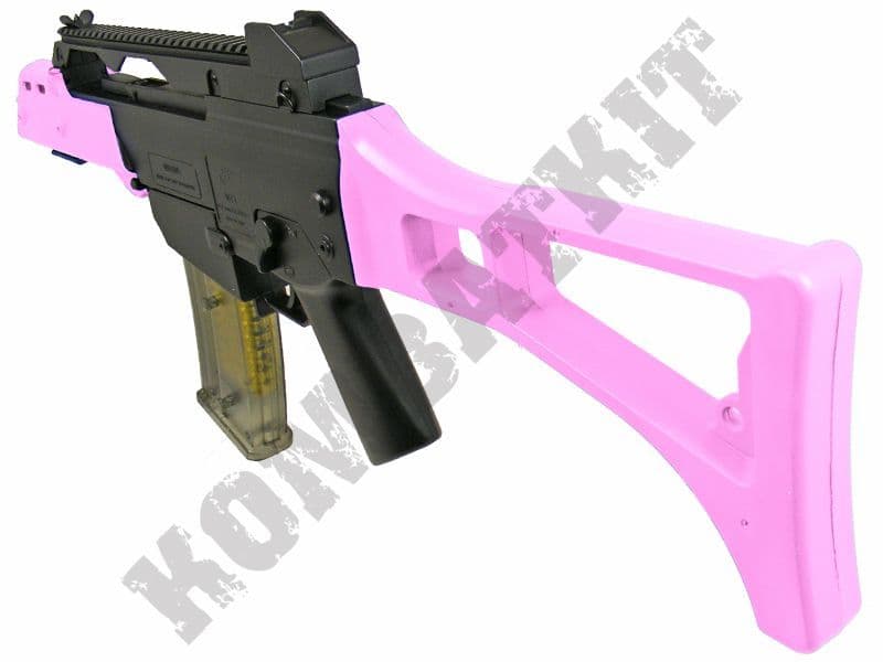 M41L Pink BB Gun | G36 Replica Spring Airsoft Rifle 2 Tone Colours ...