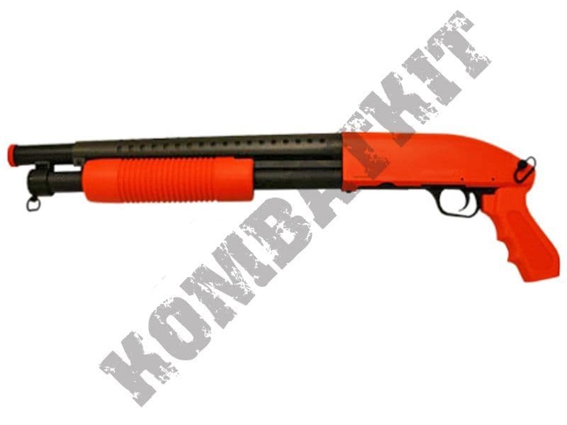 M58b Bb Gun M500 Short Replica Shotgun Orange Two Tone Airsoft Guns