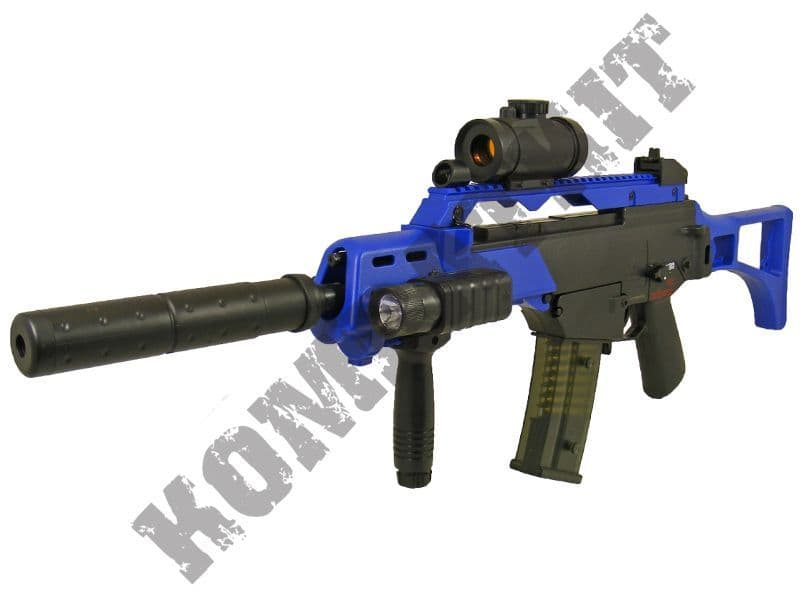 M85 BB Gun G36 Electric Airsoft Rifle Black 2 Tone | Kombatkit