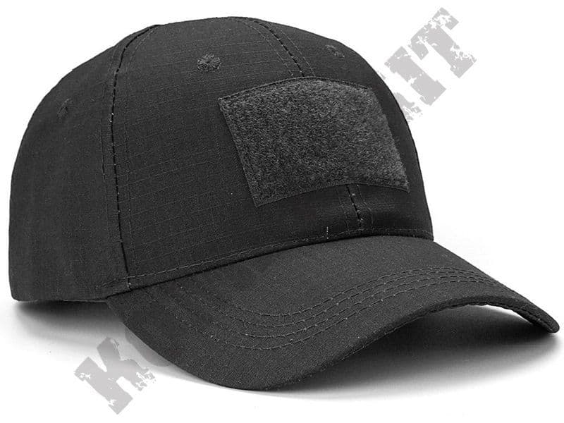 Military Operators Baseball Cap Black | Airsoft Gear & Tactical Kit ...