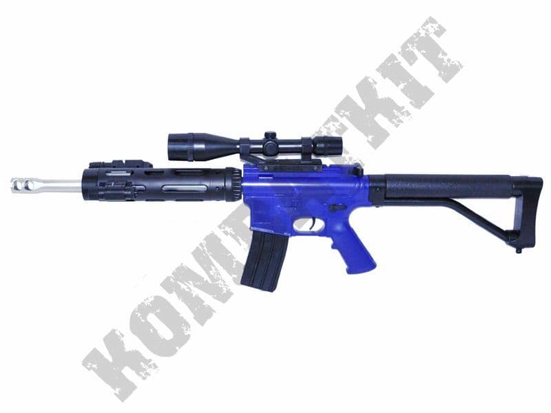 P136 BB Gun | M4 Style 6mm BB Pellet Rifle | 2 Tone Cheap Airsoft Guns ...