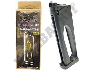 Raven MEU 1911 Gas Airsoft Pistol Black 2 Tone | Kombatkit