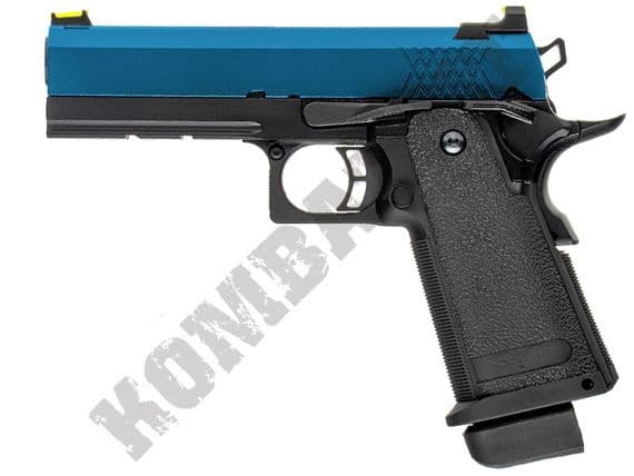 Raven Hi Capa 4.3 Gas Airsoft Pistol Black 2 Tone | Kombatkit