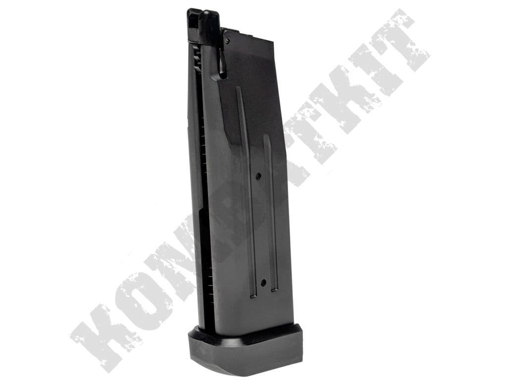 R14 Railed 1911 Hi Capa Airsoft Pistol Pink 2 Tone Kombatkit