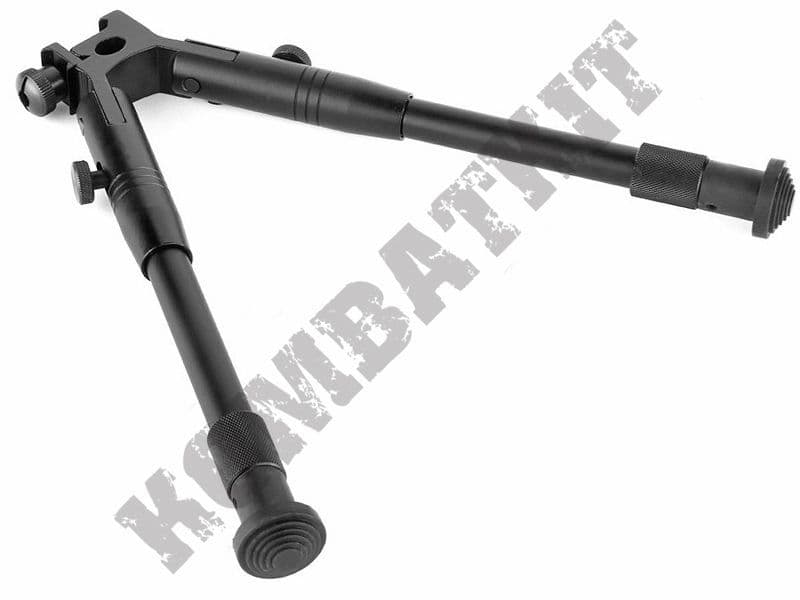 Airsoft gun air rifle sniper folding metal bipod adjustable 20mm ris ...