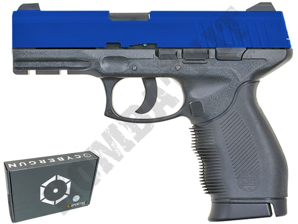 Taurus PT24/7 Co2 Airsoft Pistol Black 2 Tone Gun | Kombatkit