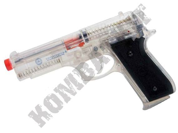 KOMBATKIT: Spring Powered Airsoft BB Hand Gun with Target Taurus ...