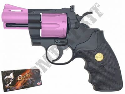 Airsoft Revolvers | Replica 6 Shot Spring, Gas, C02 CO2 BB Pistols ...