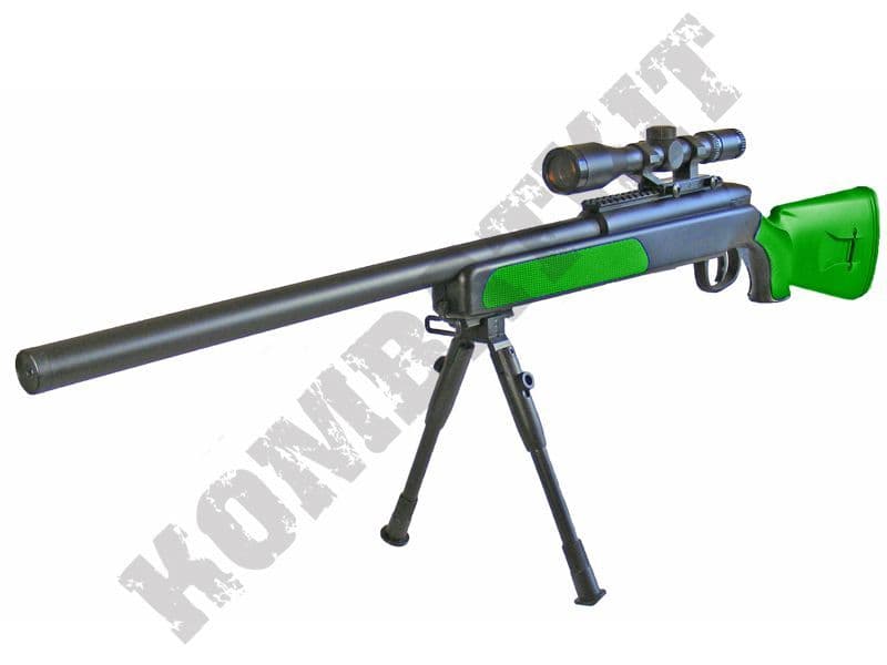 ZM51 BB Gun | SR40 Replica Spring Sniper Rifle Two Tone Airsoft Guns UK ...