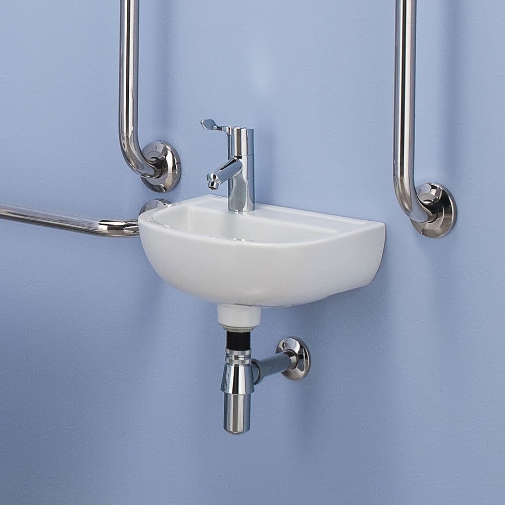 Commercial Close Coupled Disabled Doc M Toilet Pack - Polished ...