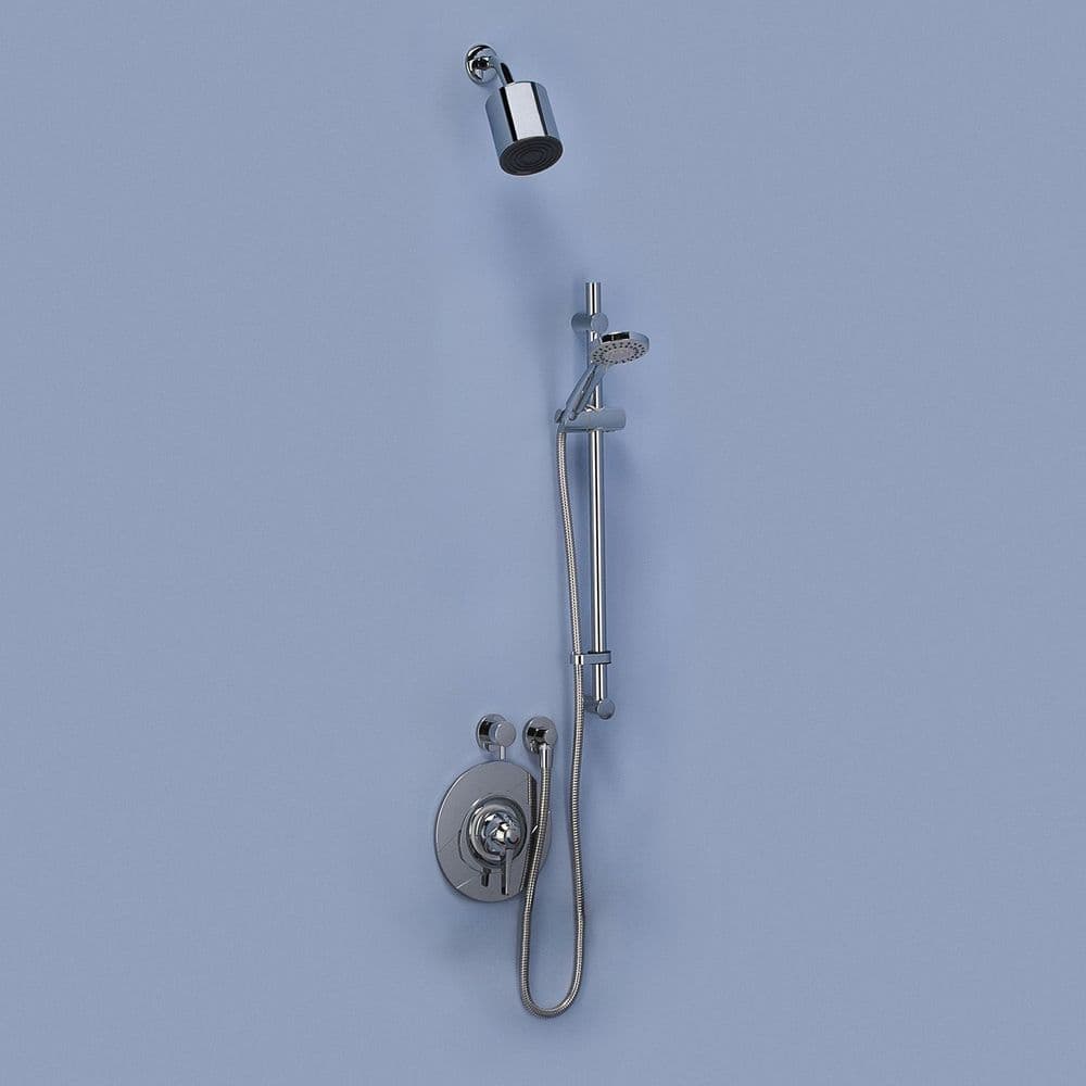 Commercial Exposed DDA/TMV3 Thermostatic Shower Pack - Polished ...